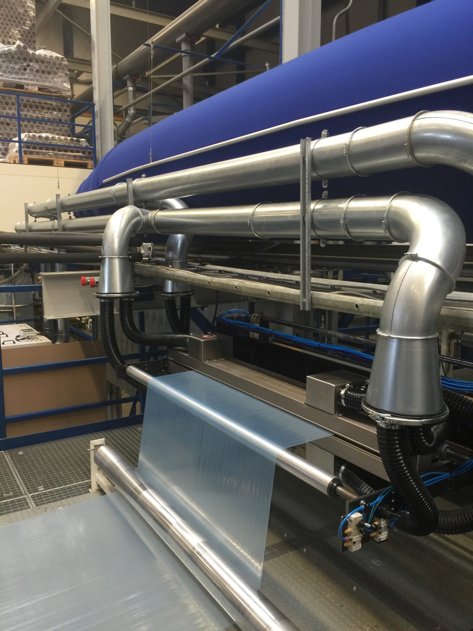 Web cleaning for film and foil production by KELVA